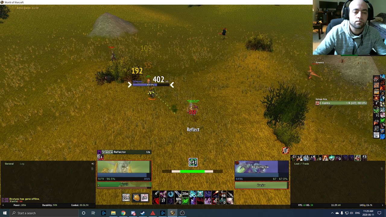 1v2 (mage/lock) - YouTube