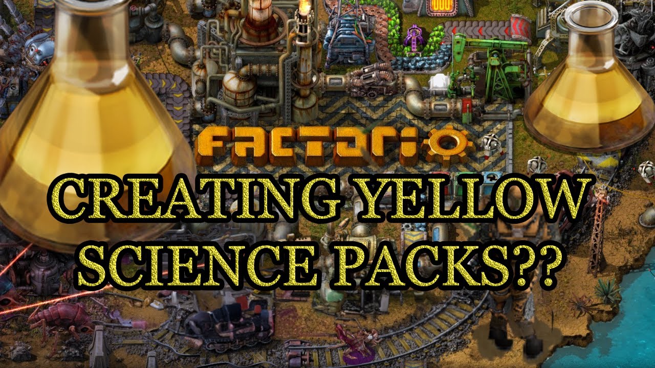 Chill Factorio Gameplay Creating Utility Science Pack - YouTube