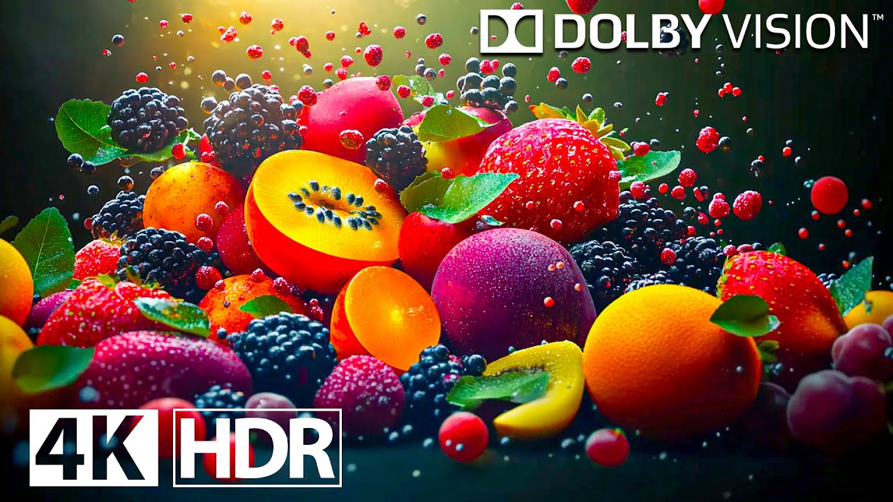 Collection Of Delicious Dishes in Dolby Vision - Best of 4K HDR 120fps ...