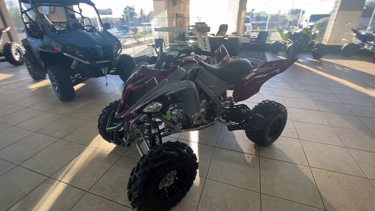 NEW 2020 YAMAHA RAPTOR 700 SE RED LOWELL NC - YouTube