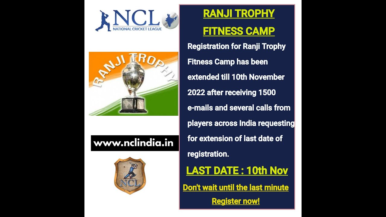 Ranji Trophy Camp 2021- 2022 ( NCL) | noida cricket stadium| Dream Come ...