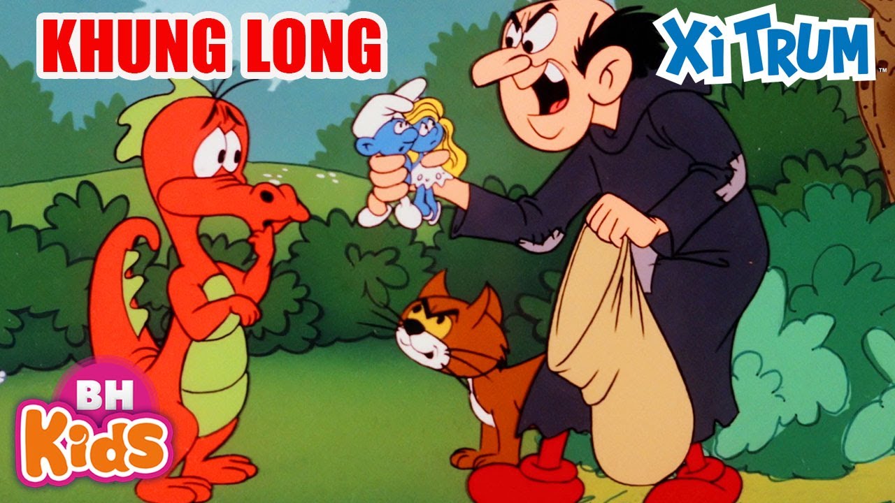 Hoạt Hình Xì Trum Tiếng Việt: Xì Trum Và Rồng Con - Phim Hoạt Hình Xì ...