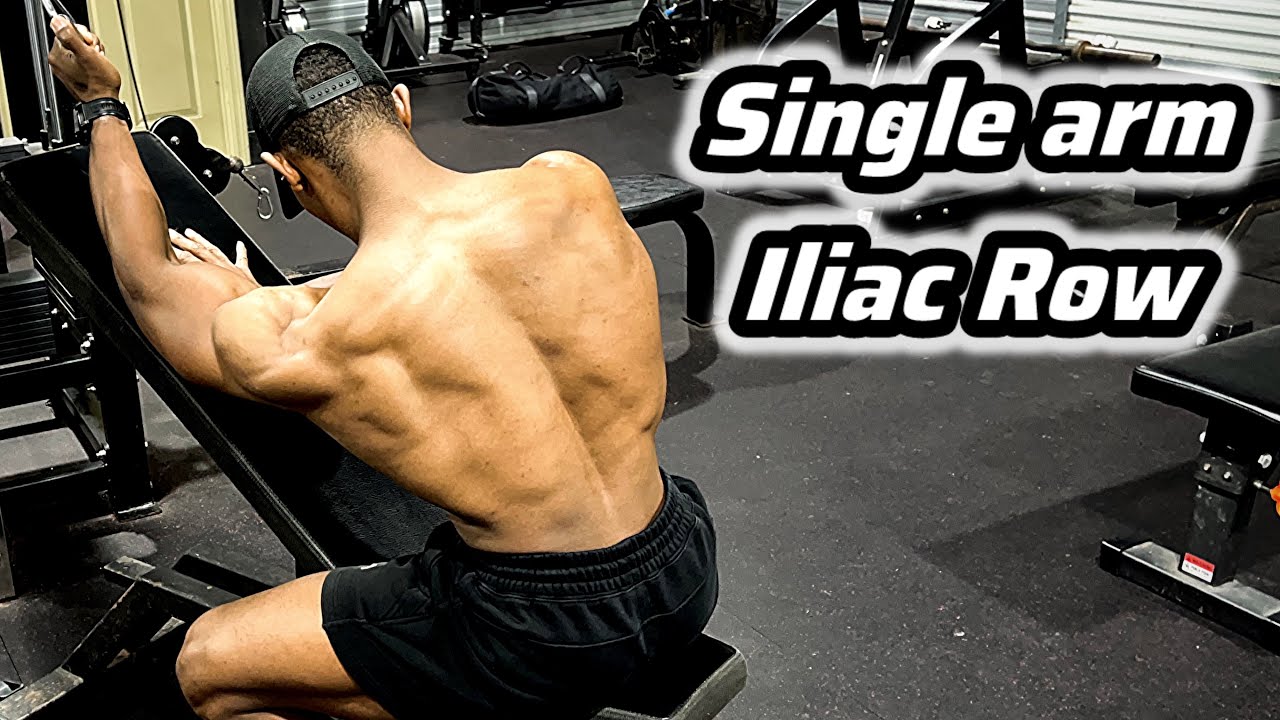 Iliac cable row - YouTube
