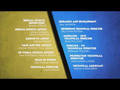Grizzy and the Lemmings End Credits Effects (Preview 2002 Effects)