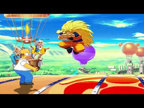Homer vs Super Saiyan 3 Goku HD [60fps] - YouTube