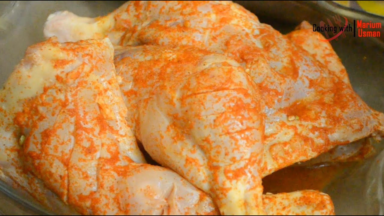 Chicken Leg Broast Recipe - Tasty & Spicy Chicken Broast Recipe ...