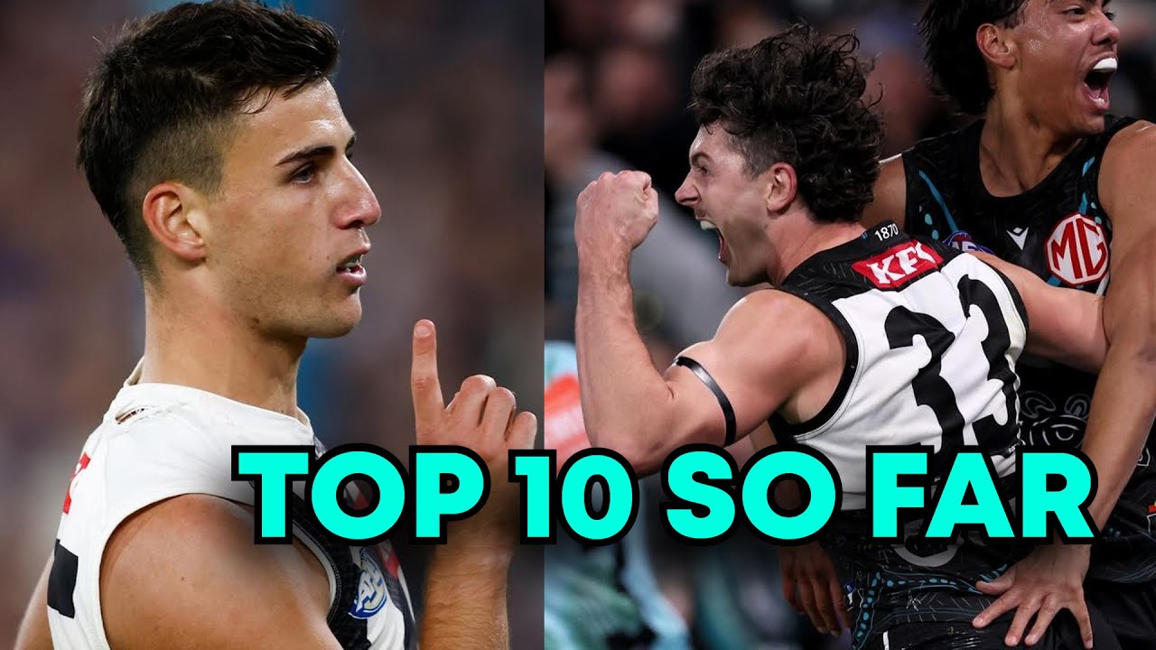 AFL TOP 10 GAMES OF 2024 SO FAR - YouTube