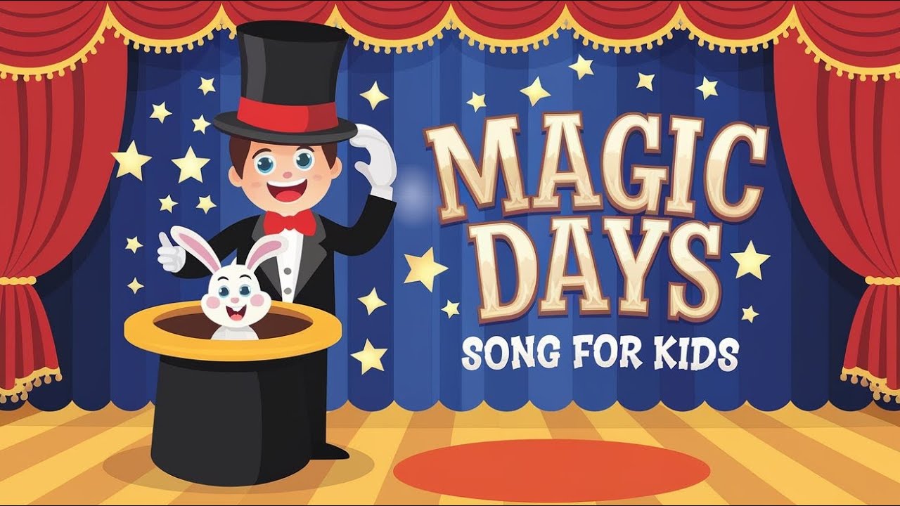 Magic Days Song for Kids | Fun Nursery Rhyme | Cartoon Music for ...