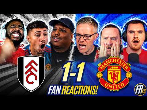 Man United Fans RELIEVED 😌 Reactions to Fulham 1-1 Man United | Premier League Fan Reactions