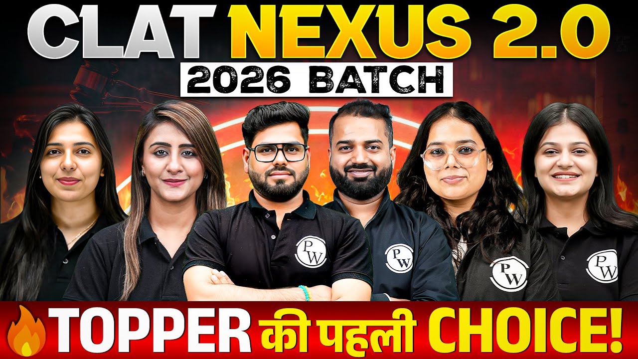 CLAT NEXUS 2.0 Batch Launch 🚀 | Free Batch for CLAT 2026 | Tayar Ho Jao Top Rank ke Liye! - YouTube