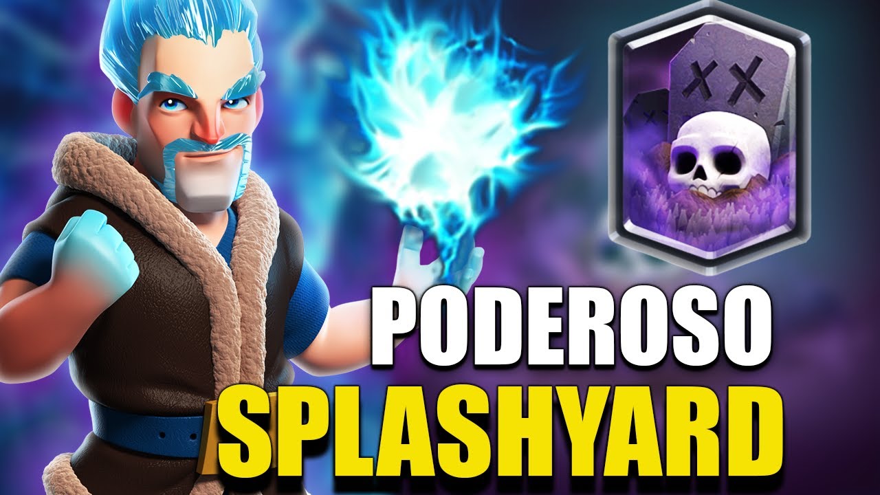 SPLASHYARD É o DECK mais FORTE do CLASH ROYALE?? - YouTube