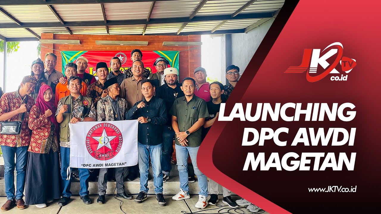 Launching DPC AWDI Magetan di Hadiri Dua Tokoh, Pemerintahan dan Agama ...