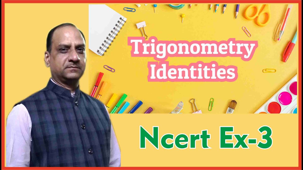 Class 10 Maths Trignometry Chapter 6 Exercise 3 Ncert Youtube 8408