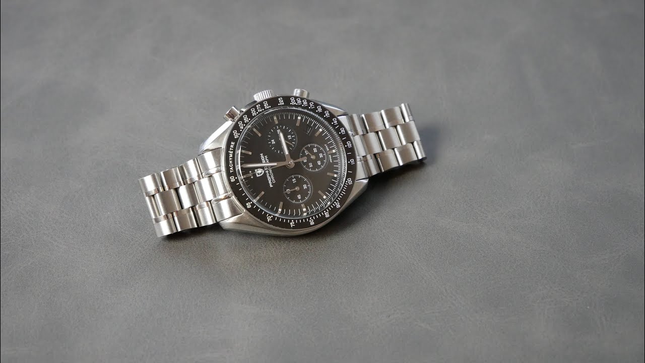 Pagani Design PD-1701 || Omega Speedmaster Moonwatch Hommage - YouTube