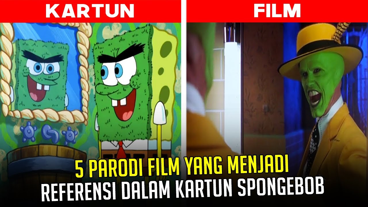 5 Parodi Film yang menjadi Referensi dalam Kartun SpongeBob - YouTube
