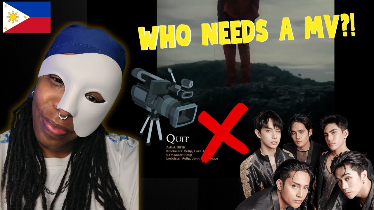 SB19 (QUIT) LYRIC VIDEO/REACTION/NPS - YouTube