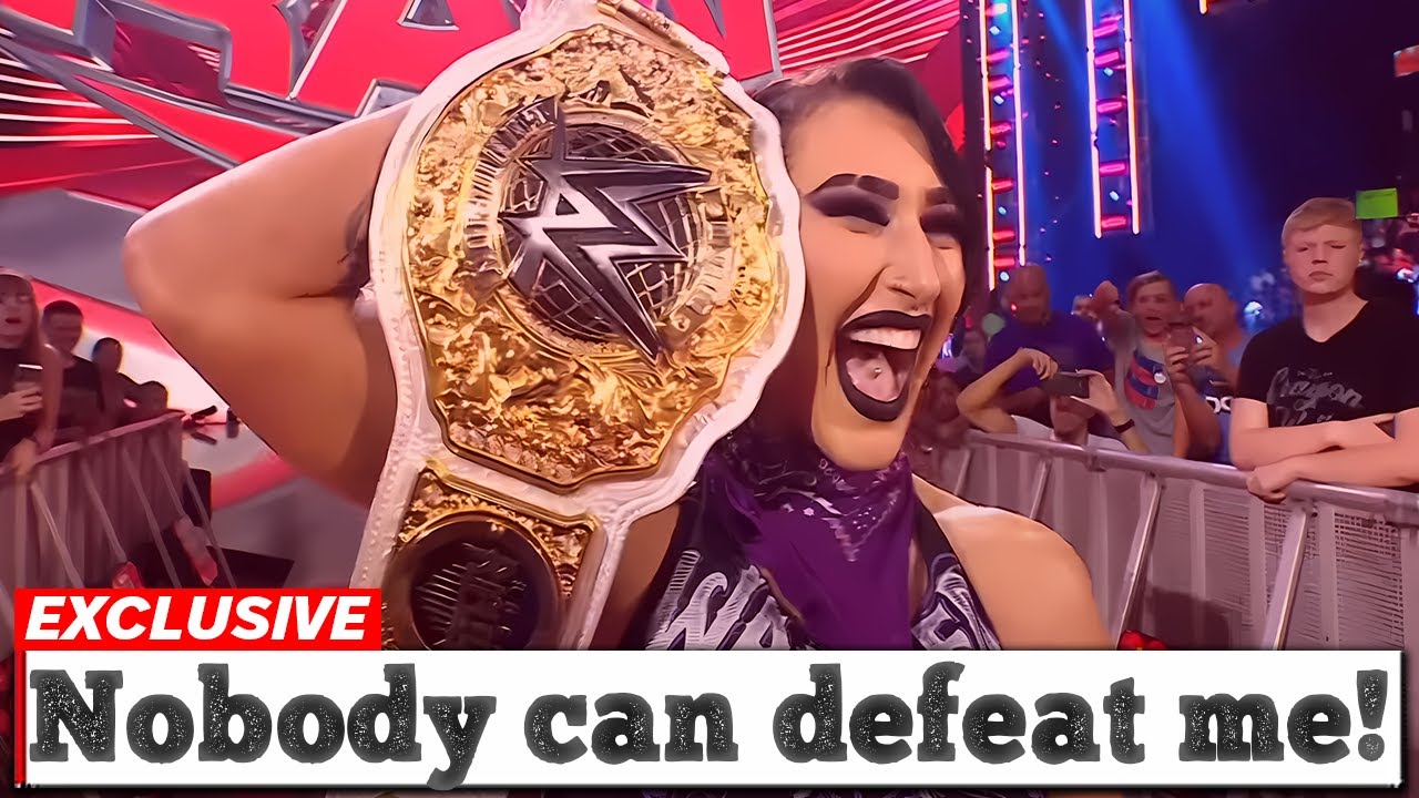 Rhea Ripley Becomes WWE's Newest Women's World Champion - YouTube