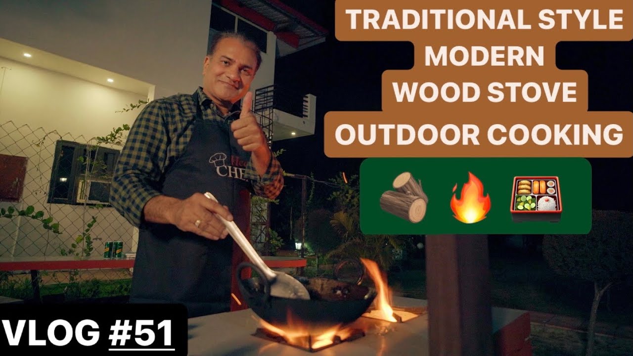 Cooking Dhaba-Style Pav Bhaji & BBQ on Modern Chula - YouTube