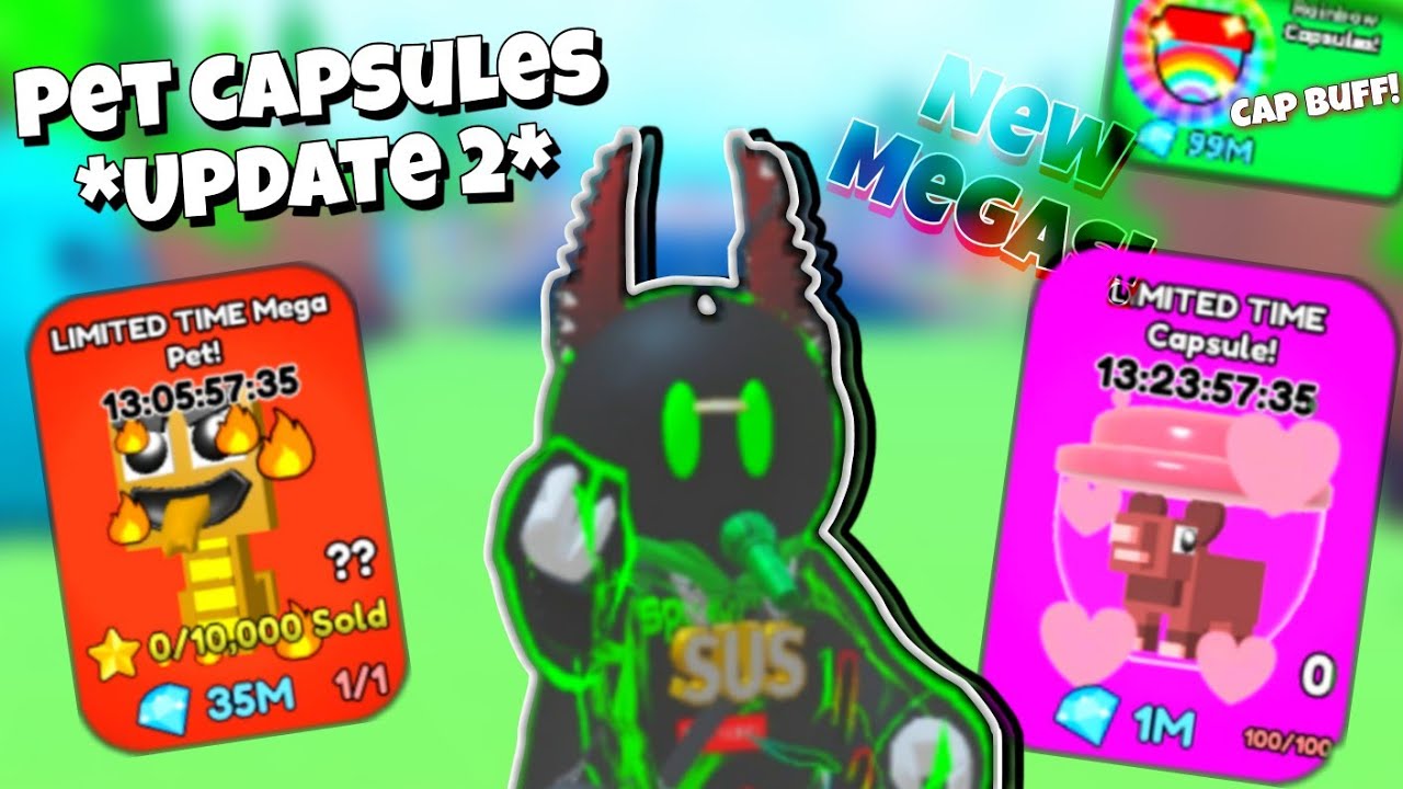 *NEW* Pet Capsules Sim Update 2! | Roblox Pet Capsules Simulator! - YouTube