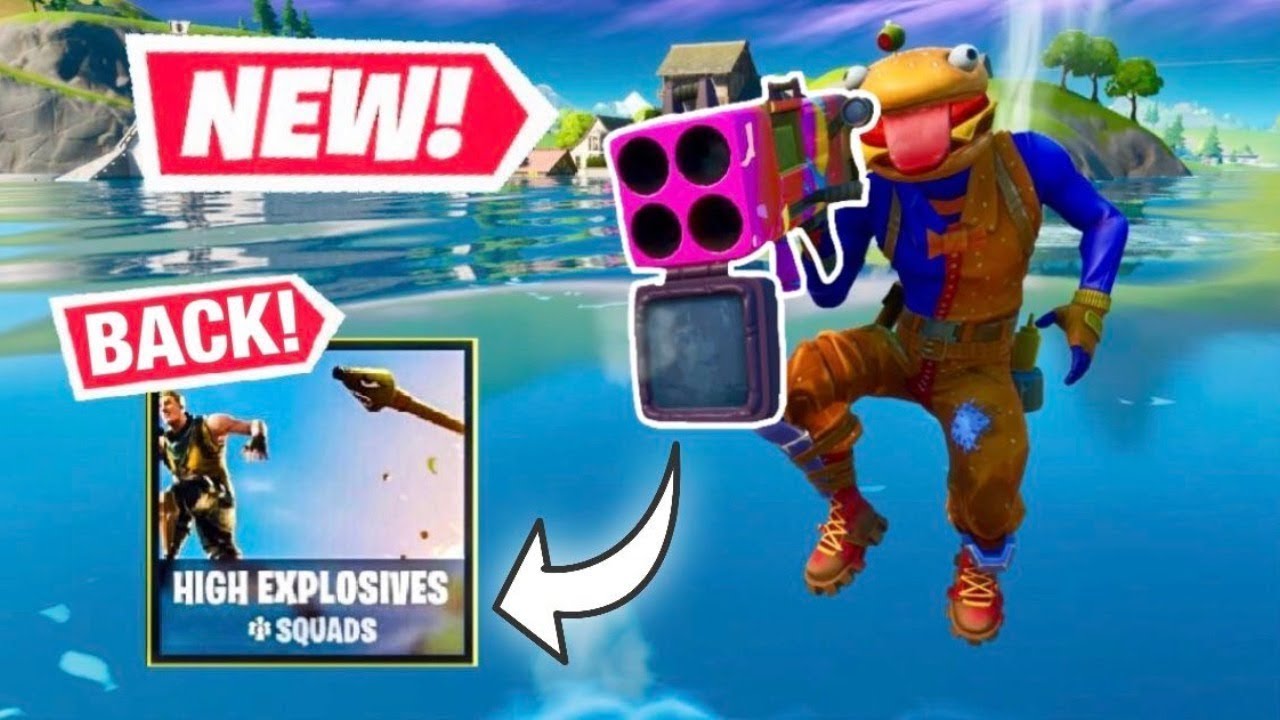 playing the *NEW* explosives LTM in fortnite season 3 chapter 2 - YouTube