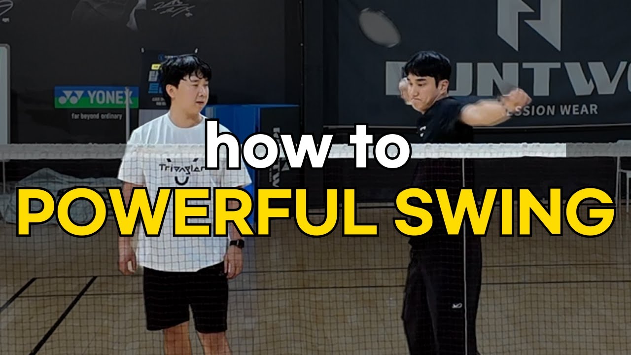 TIPS that really help to get a POWERFUL SMASH (ENG) - YouTube