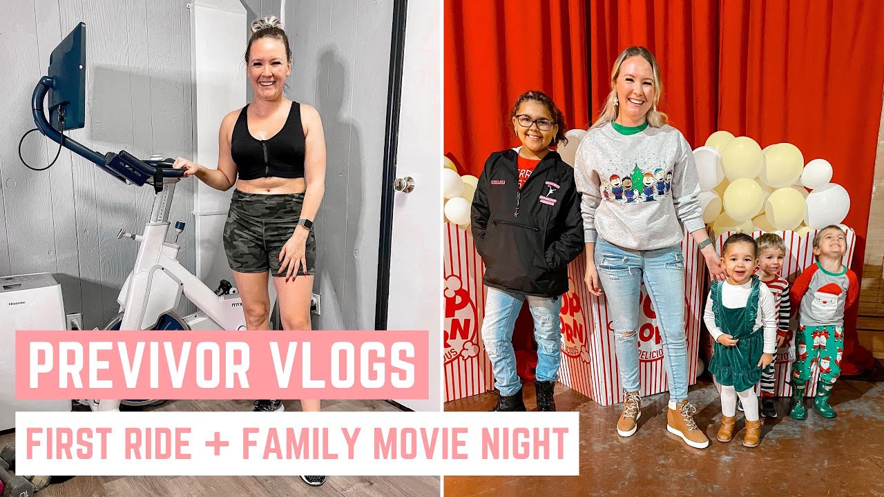 PREVIVOR VLOGS: first ride since surgery + polar express family movie ...