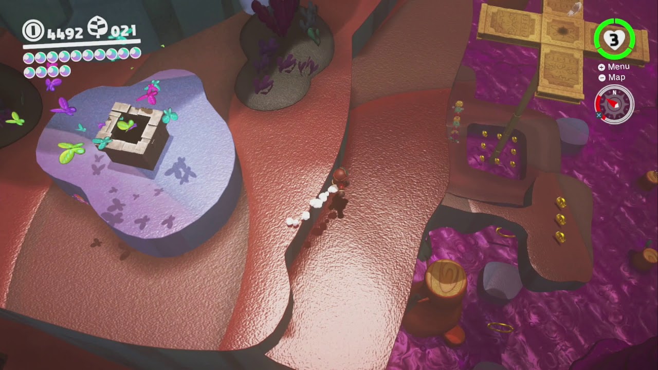 Jump Down to the Top of a Tree - SUPER MARIO ODYSSEY - NO COMMENTARY ...