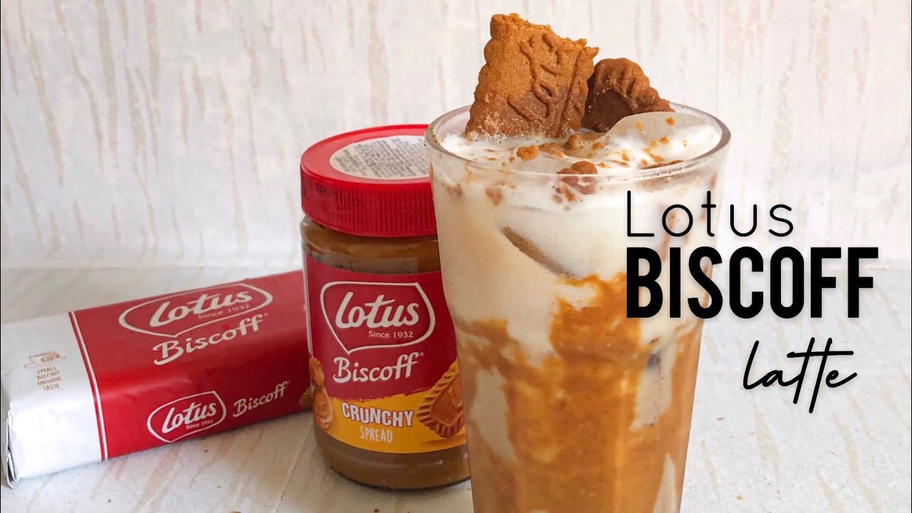Lotus Biscoff Latte - (Resep/ Recipe) - YouTube