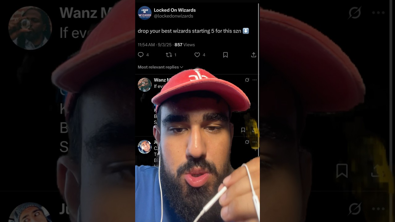 The Wizards starting 5 should be… - YouTube