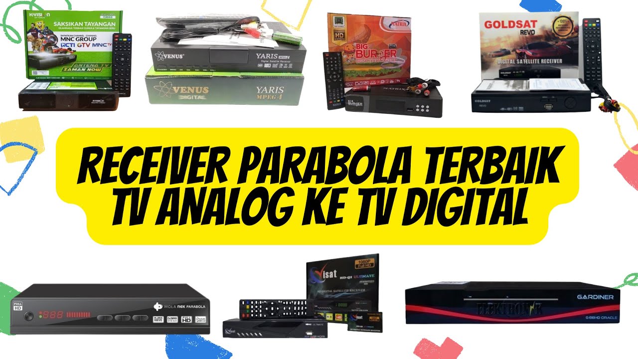 10 Rekomendasi Receiver Parabola Terbaik Terbaru Tahun 2022 - YouTube