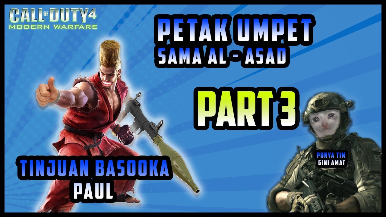 Call Of Duty 4 Modern Warfare | Pengepungan Al-Asad | Part 3 - YouTube