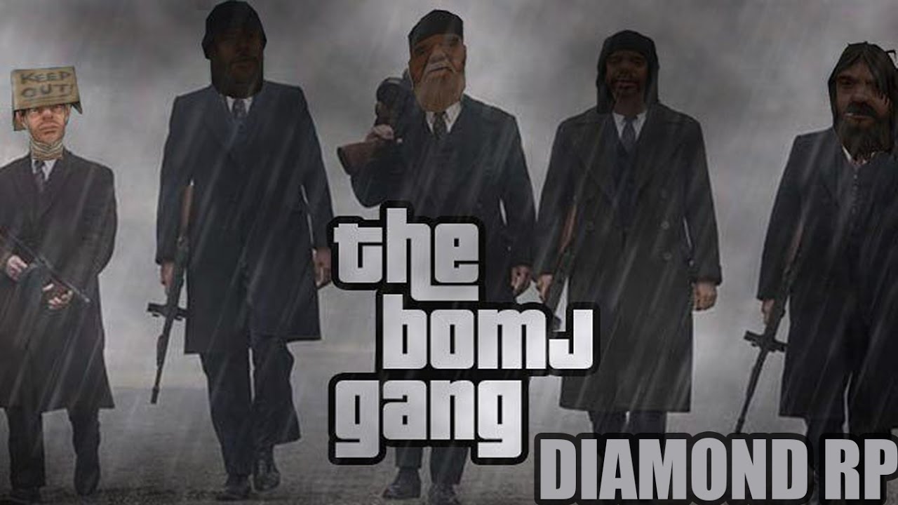Let's Play | DIAMOND RP | BOMJ GANG - YouTube
