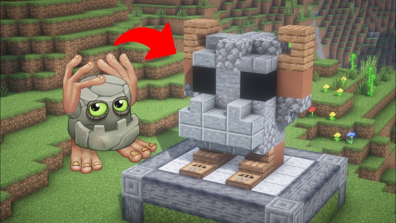 How to build Noggin from MSM in Minecraft | Барабамінь в Minecraft ...