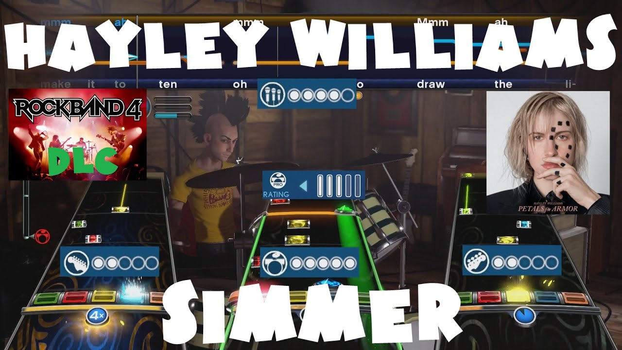 Hayley Williams - Simmer - Rock Band 4 DLC Expert Full Band (April 9th ...