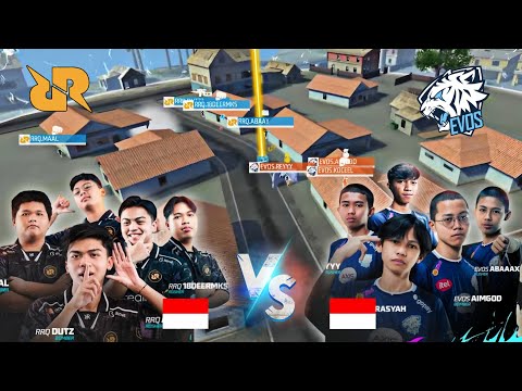 PERTARUNGAN TANPA AMPUN RRQ VS EVOS DI FFWS 2025 CS MODE