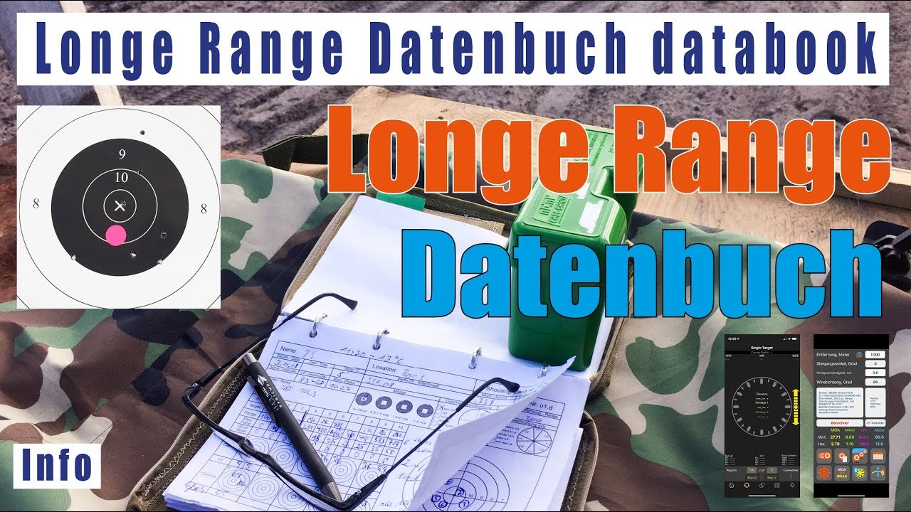 Long Range Datenbuch deutsch databook Aufzeichnungsbuch - YouTube