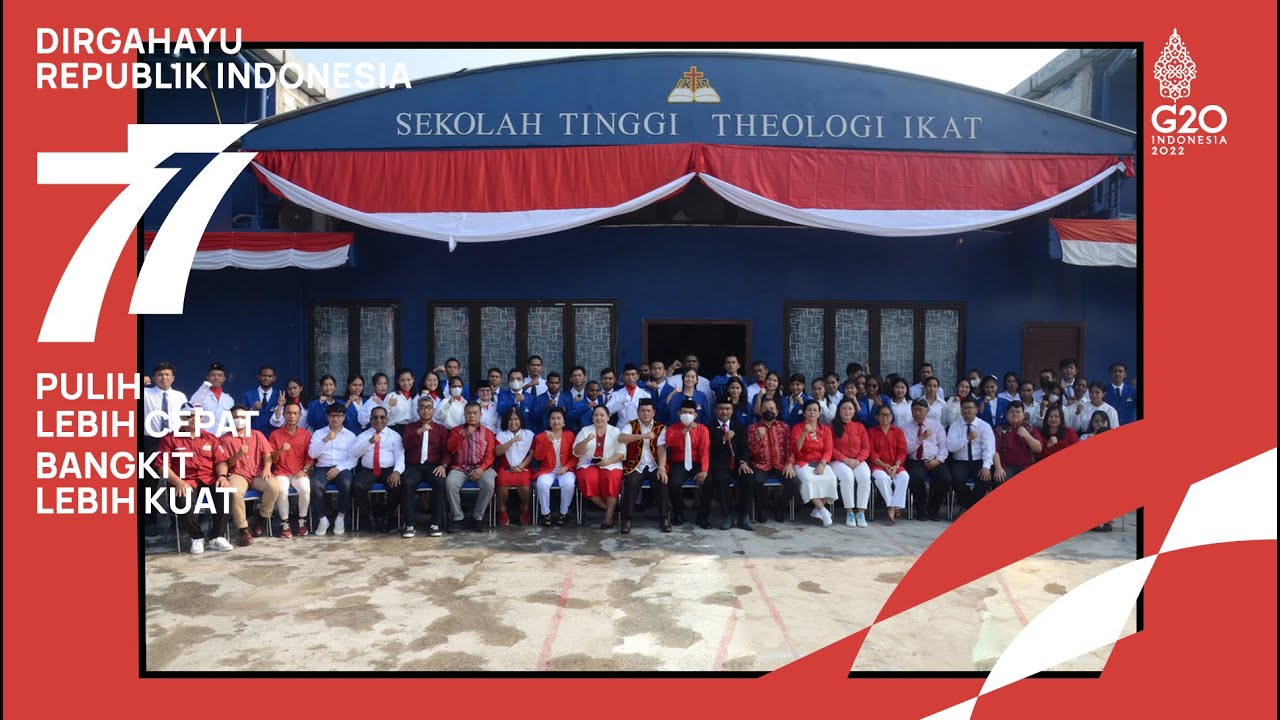 Upacara Bendera STT IKAT 17 Agustus 2022 - Rektor Cam - YouTube