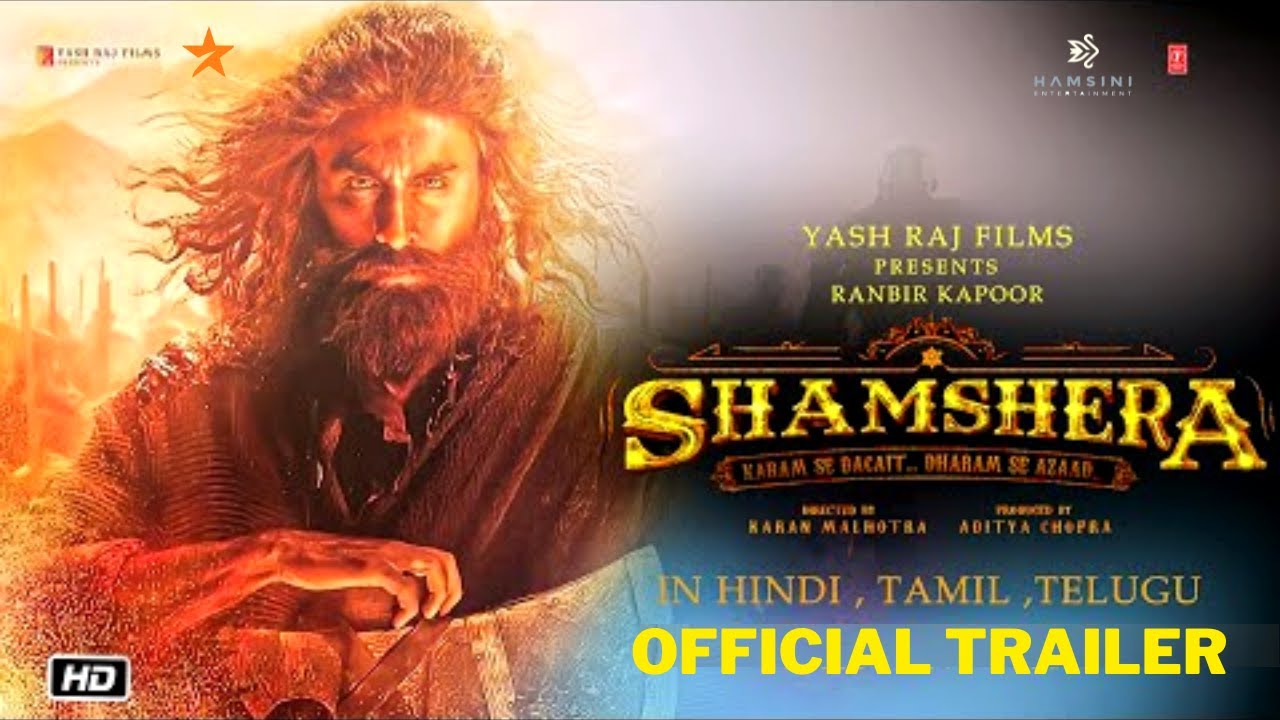 Shamshera Trailer I Poster Leaked I Shamshera Release Date I Shamshera ...