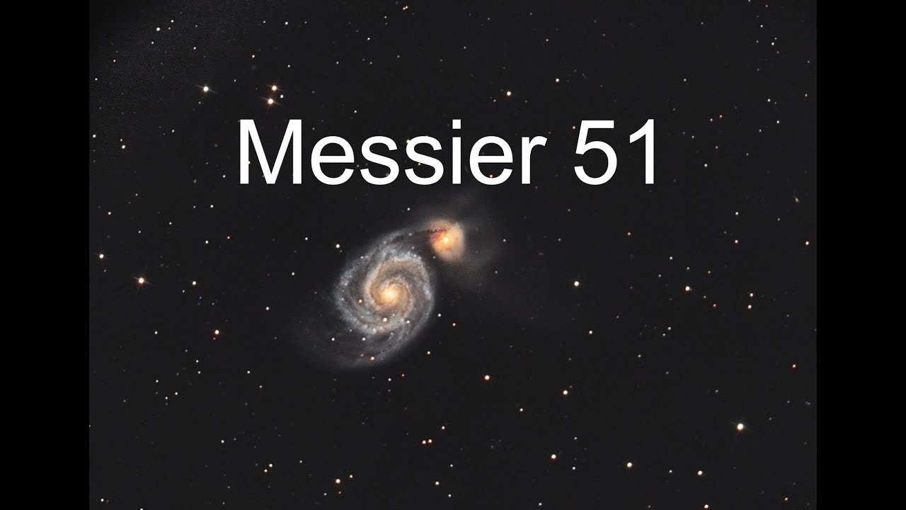 Messier 51 - Whirlpool-Galaxie - YouTube