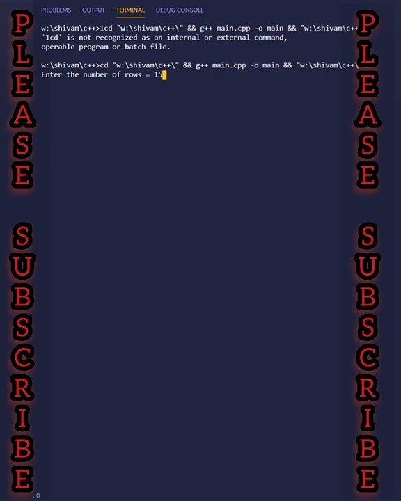 C Program To Print Pattern Shorts Coding Code Coder Reels Programming Youtube