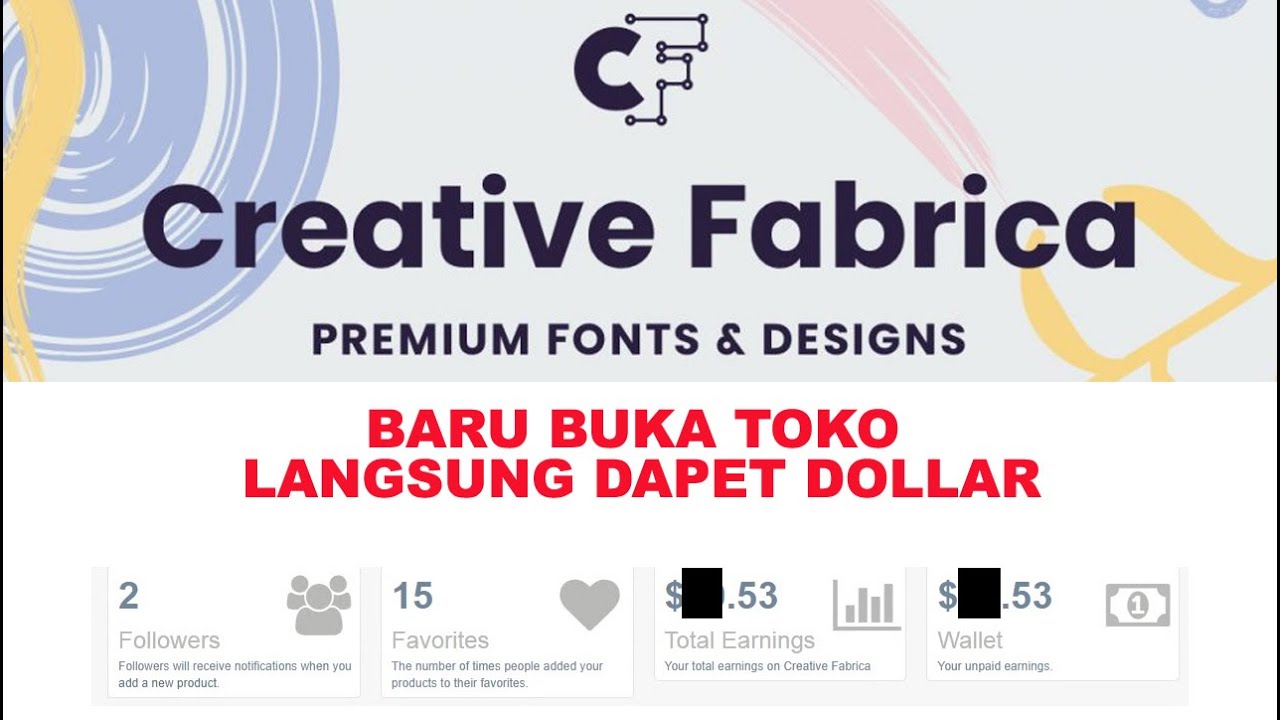 JUAL FONT DI CREATIVE FABRICA BISA ATUR SENDIRI HARGANYA - YouTube