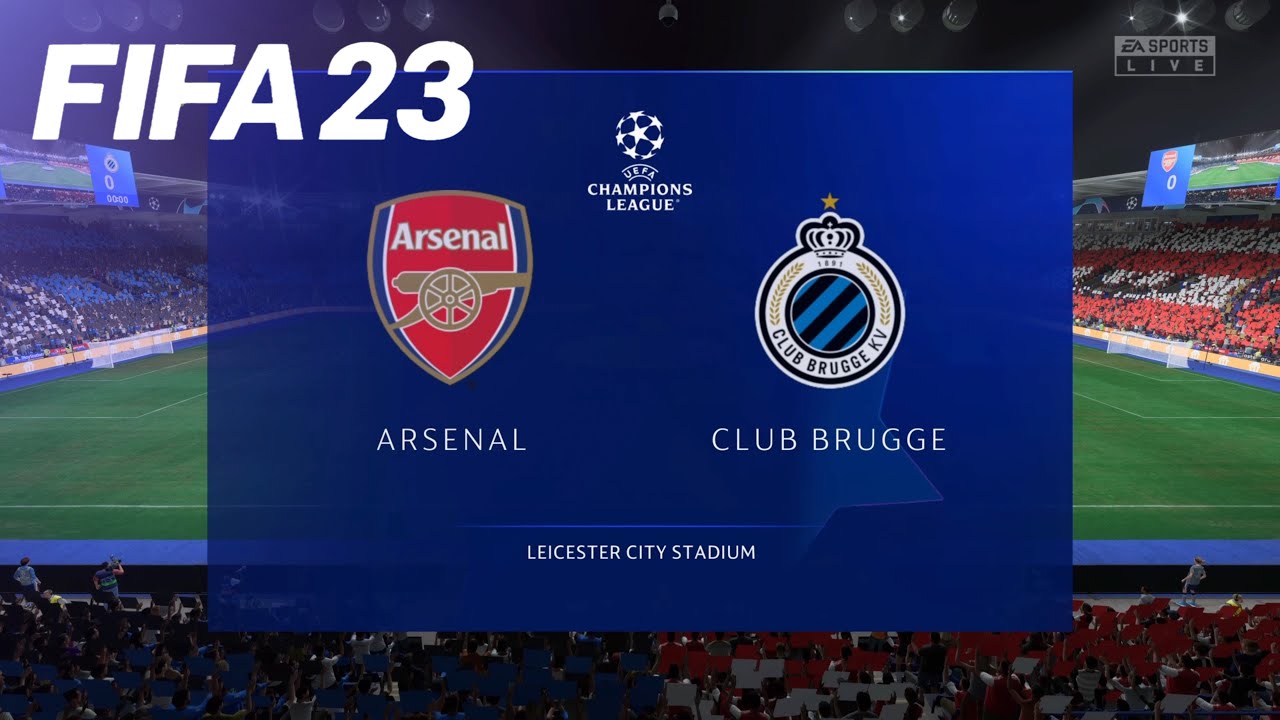 Arsenal vs. Club Brugge | UEFA Champions League @ Leicester City ...