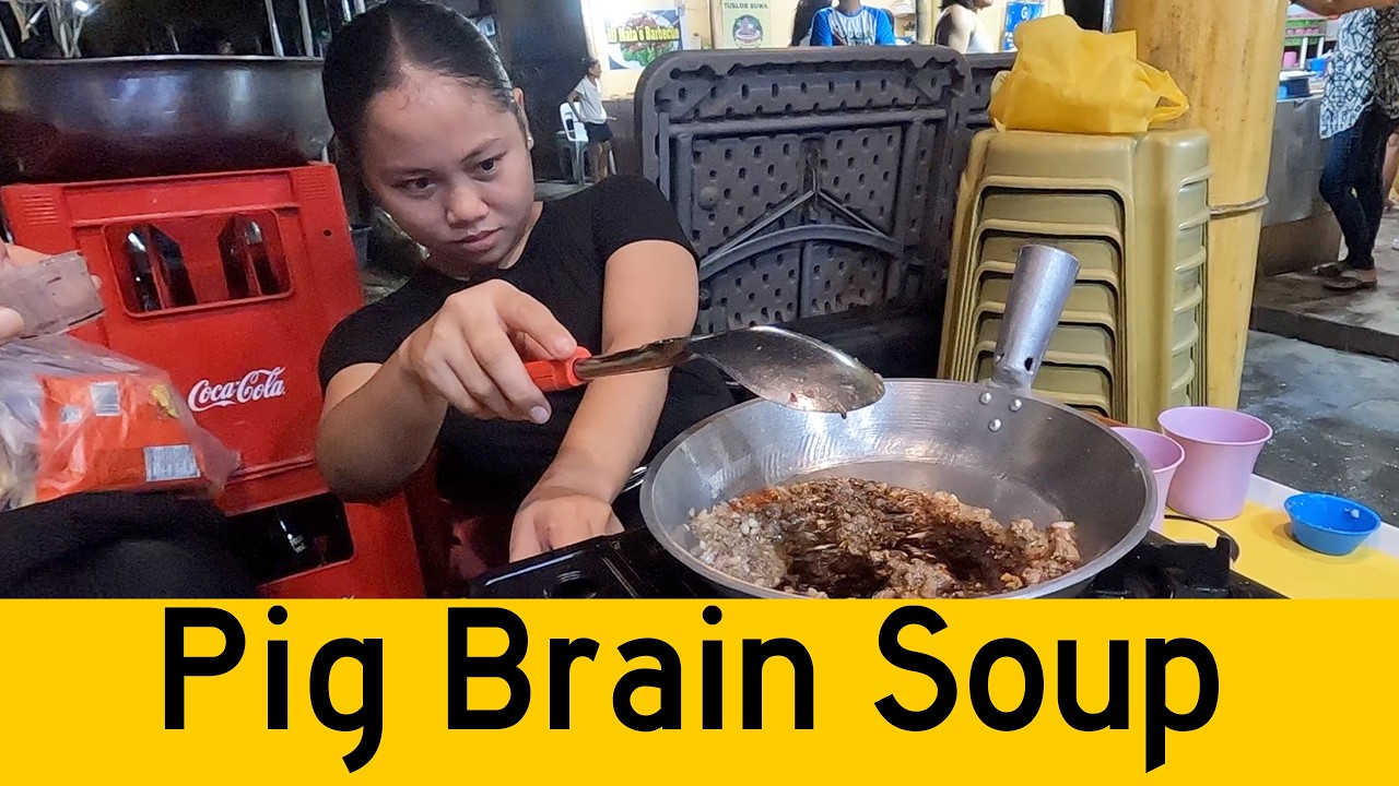 Filipinas Cook Pig's Brain Soup (AGAIN) - YouTube