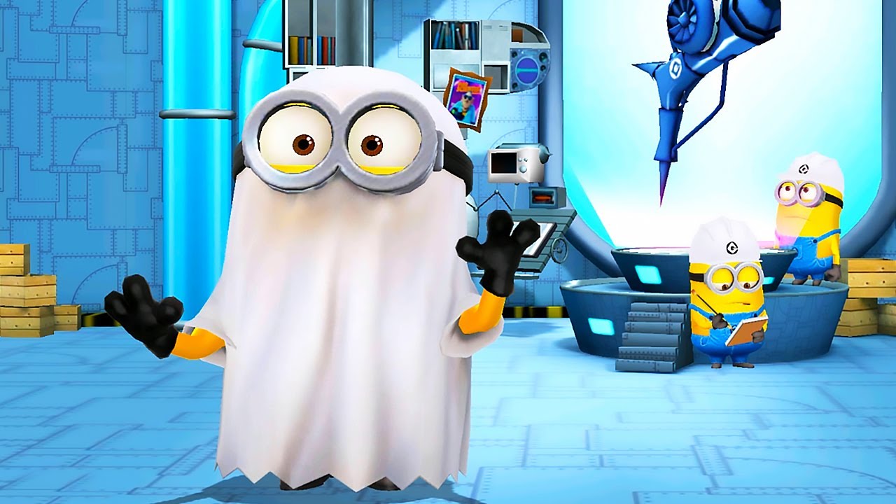 Ghost Minion and Freeze Ray Mission in Lvl 279. Minion rush game - YouTube