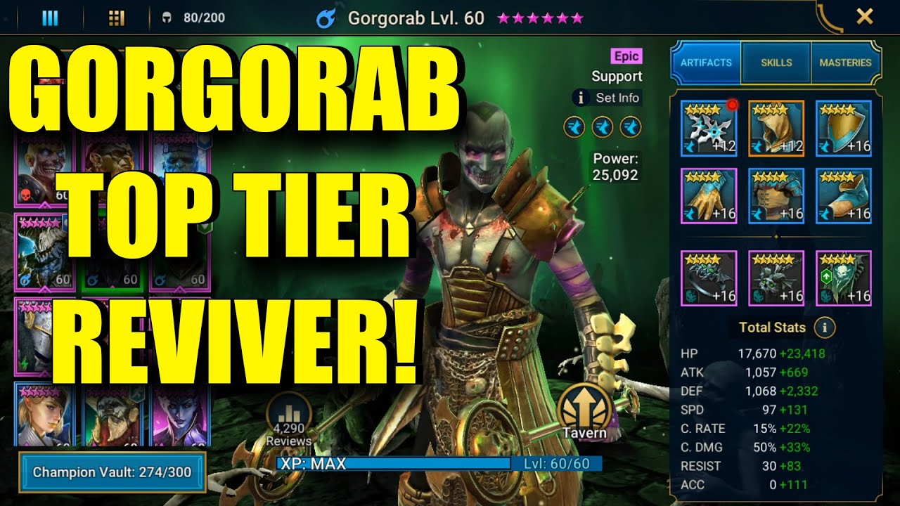 Gorgorab Champion Guide | Raid: Shadow Legends - YouTube