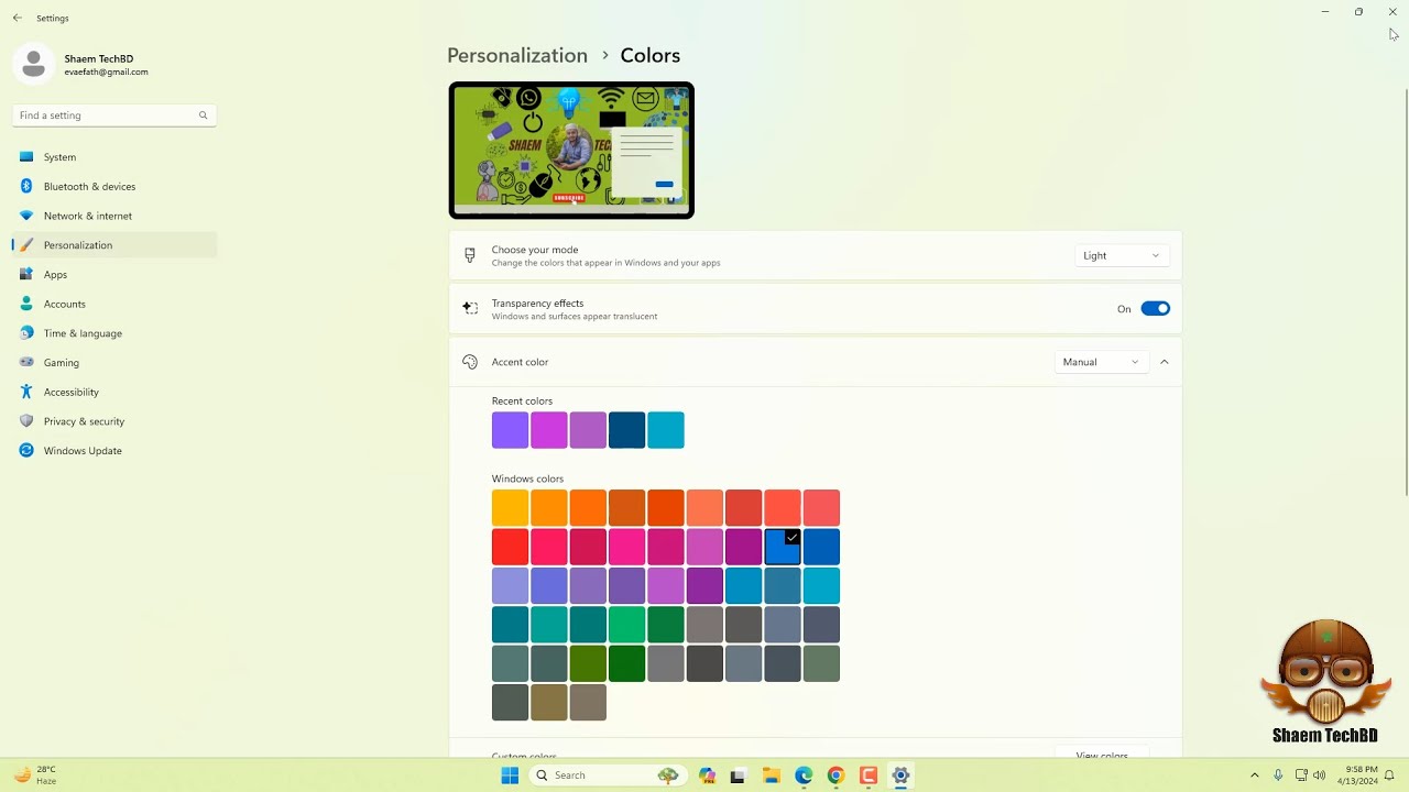 How to Fix Transparency Effects Not Working on Windows 11 - YouTube