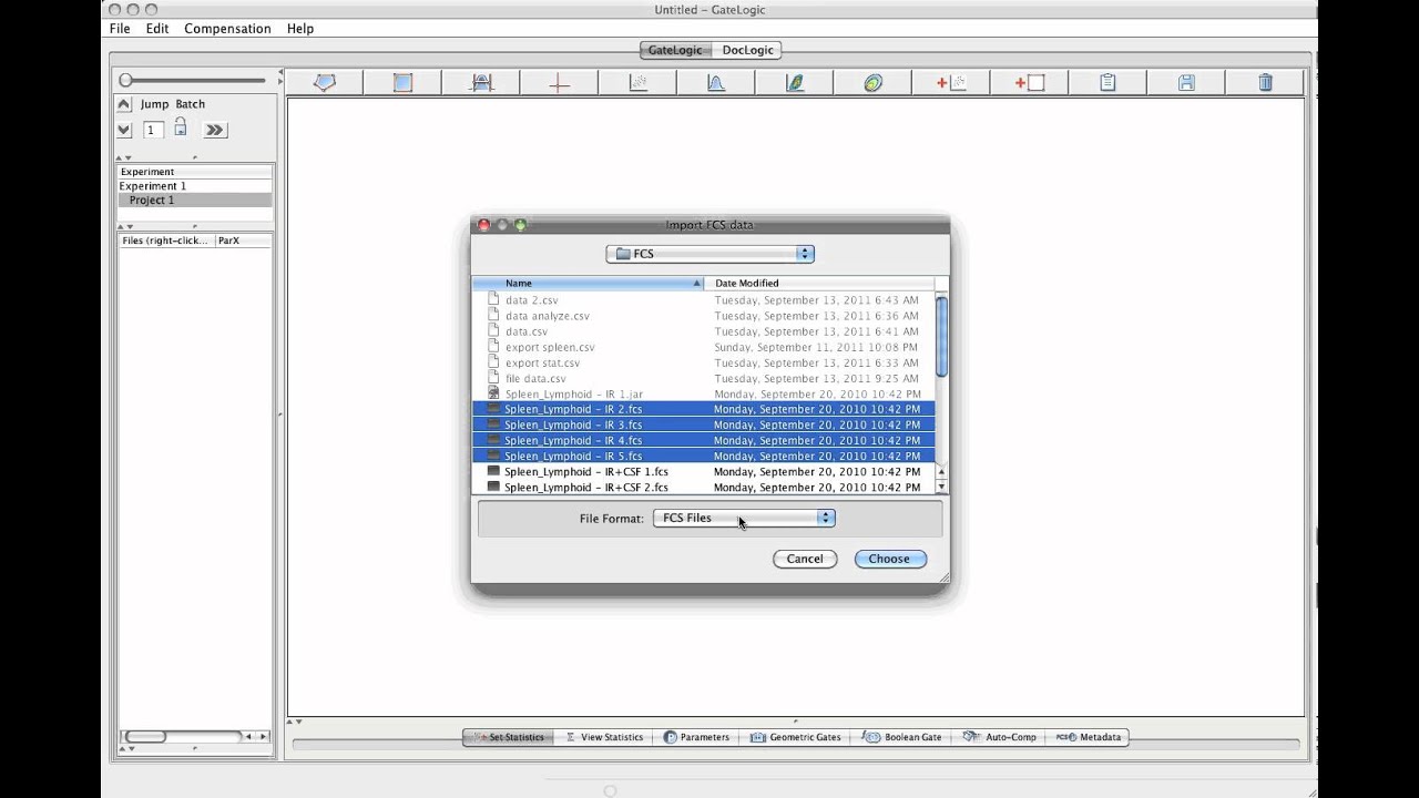 How To Import FCS Files - YouTube