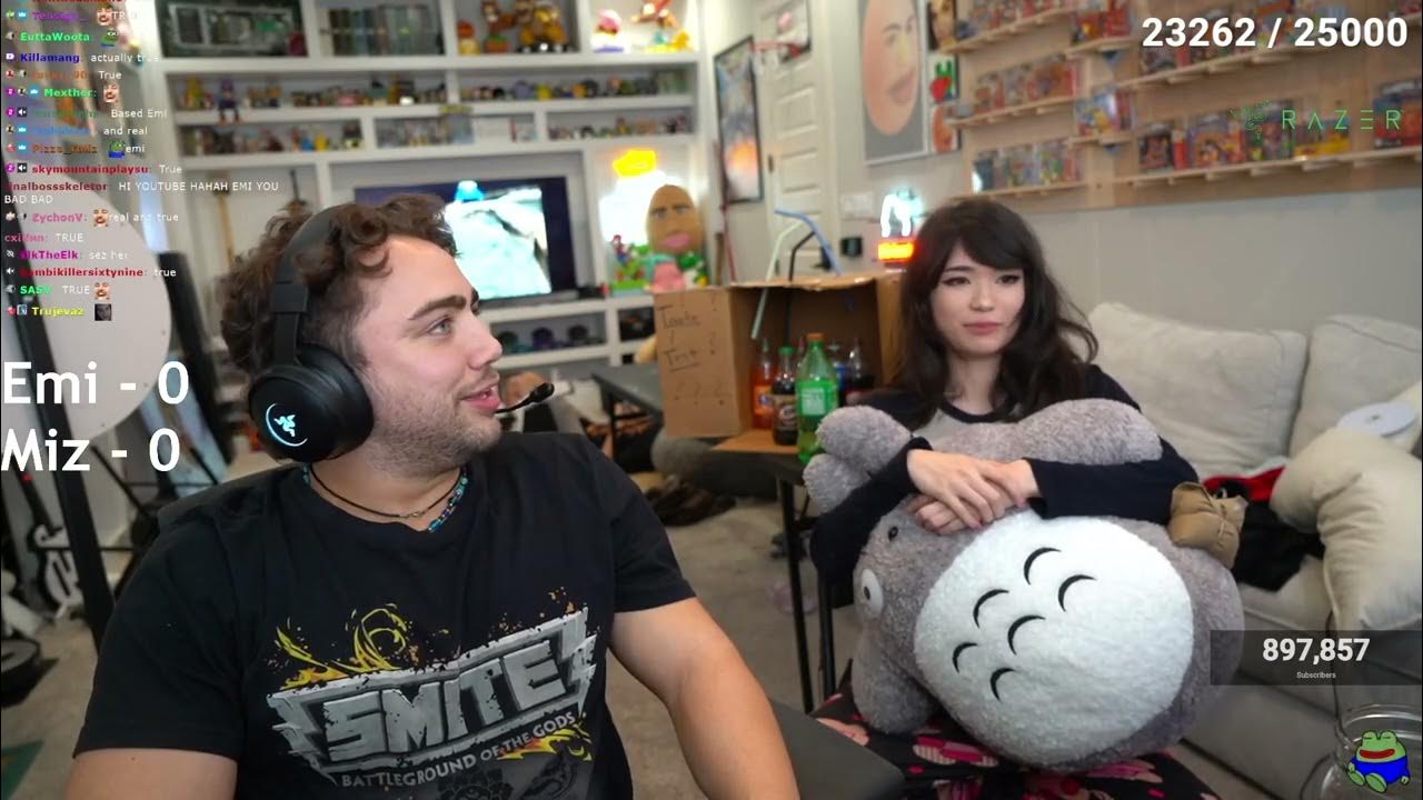 Emiru calls Mizkif cringe. Mizkif shoots back. - YouTube