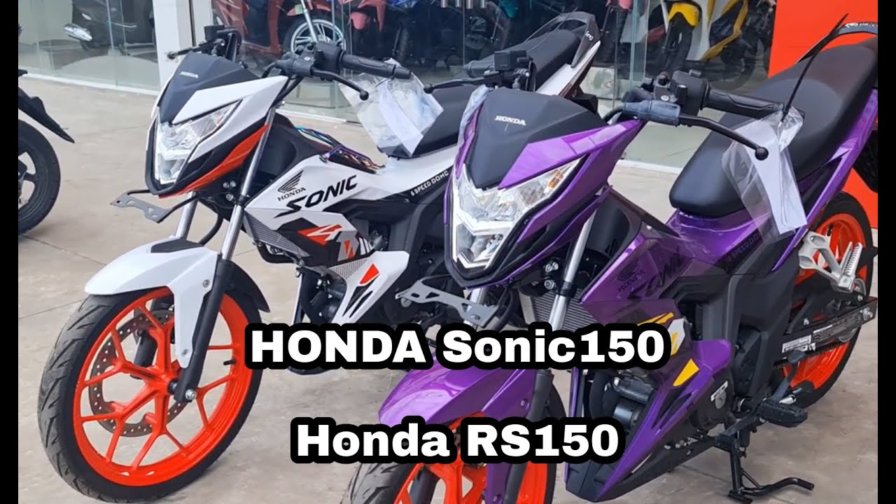 2022 Honda SONIC 150 Amazing Design | HONDA RS150 New looks walk around ...