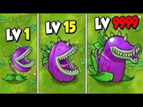 PVZ Fusion Chomper lvl 1,lvl 12 and lvl 99999 2.1.5 Premium Chomper ...